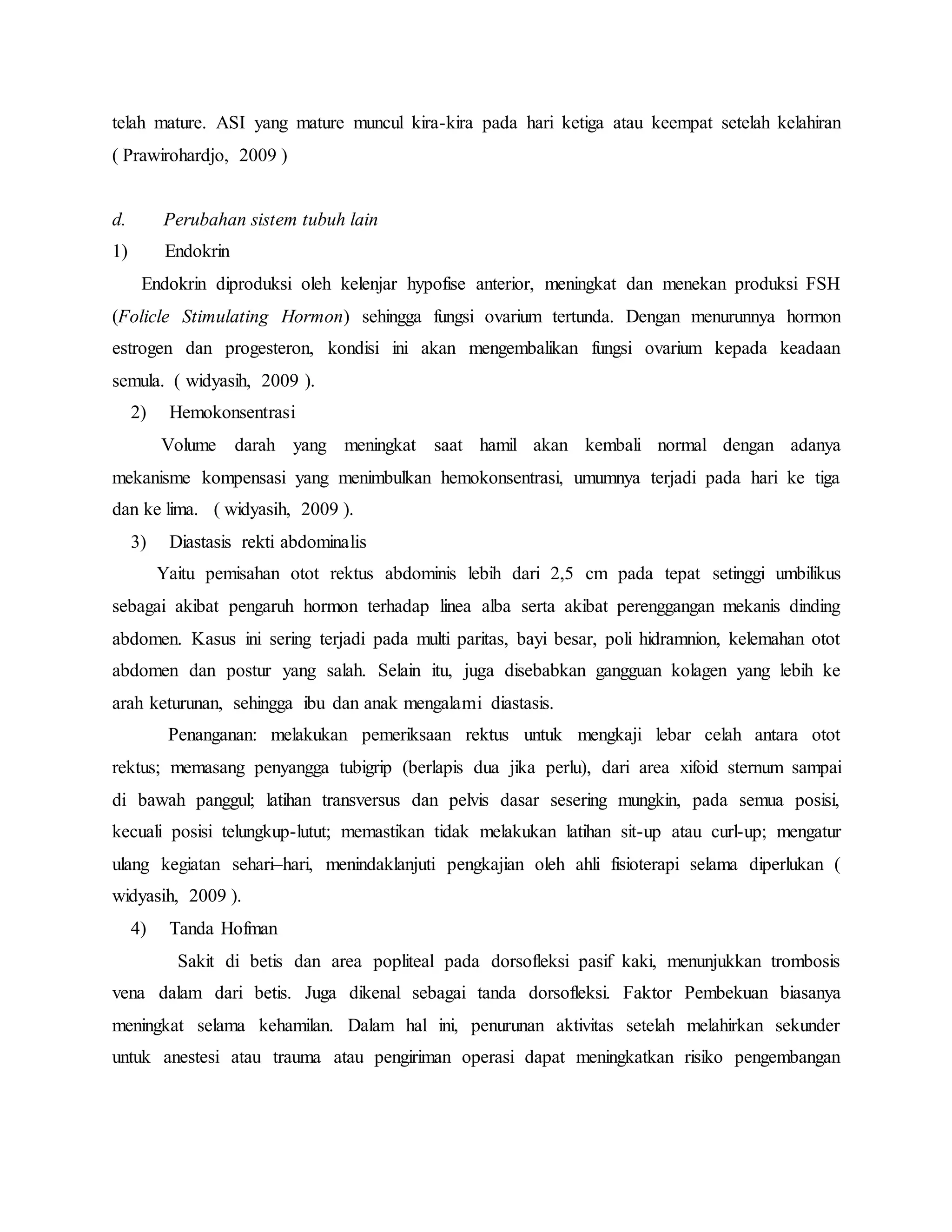 Contoh laporan kasus nifas menggunakan langkah varne1 | DOCX