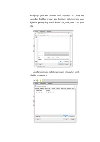 Praktikum Sistem Basis Data menggunakan PostgresSQL | PDF
