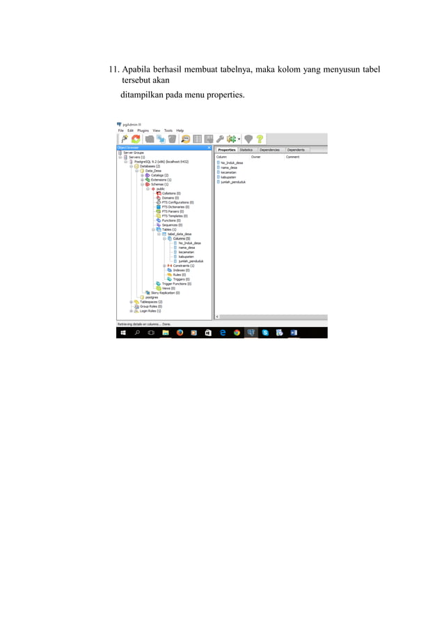 Praktikum Sistem Basis Data Menggunakan Postgressql Pdf
