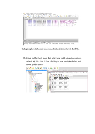 Praktikum Sistem Basis Data menggunakan PostgresSQL | PDF
