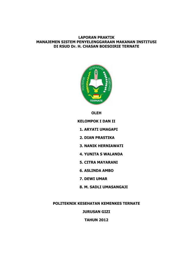 Contoh Laporan PKL MSPM RUMAH SAKIT .pdf