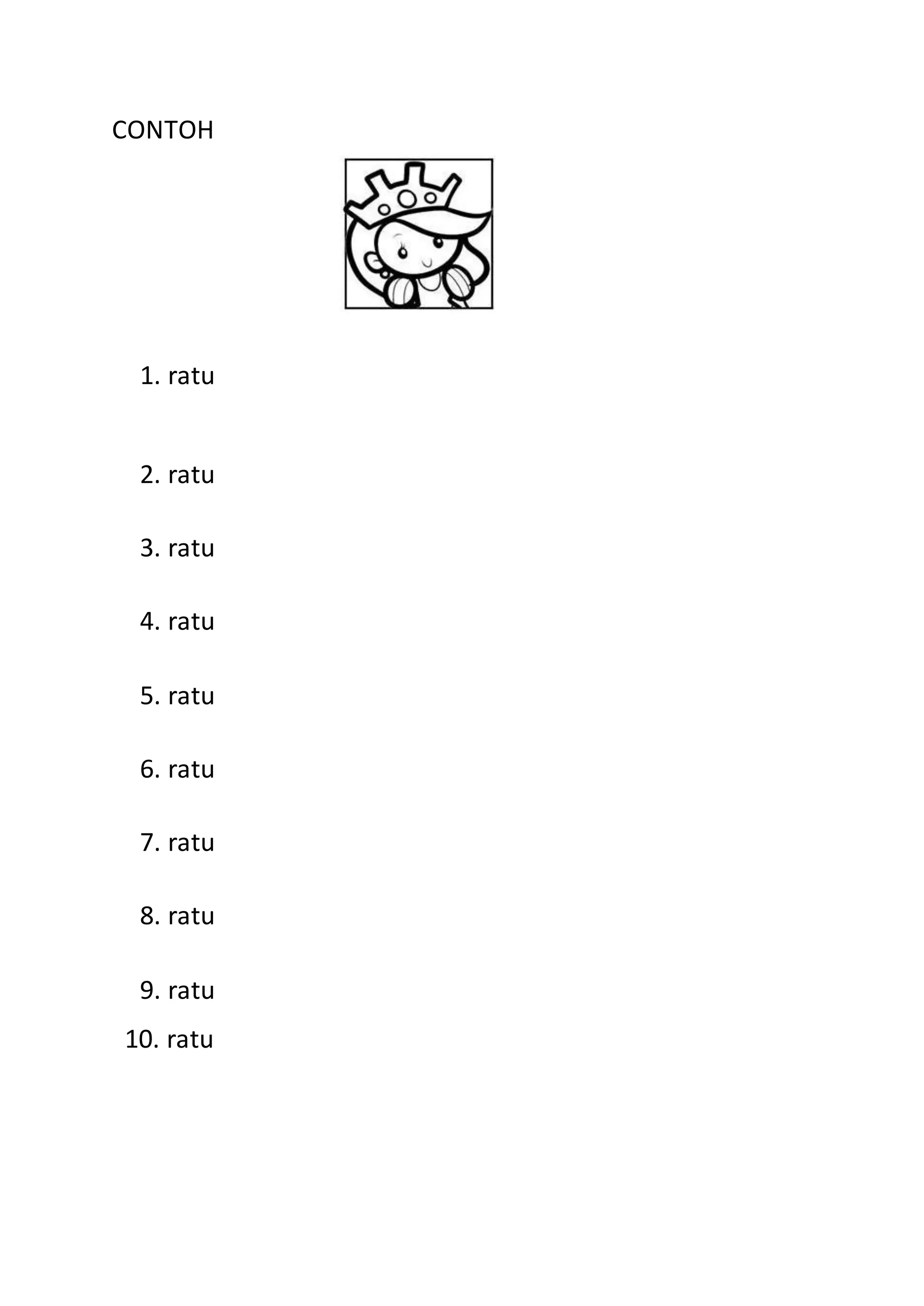 Contoh latihan | DOCX