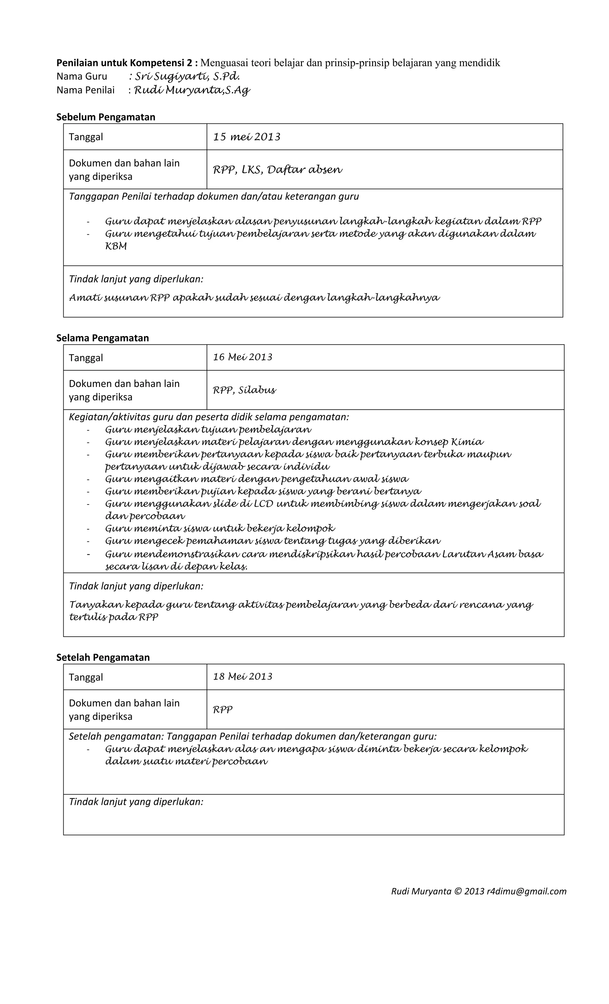 Contoh lembar fakta | PDF