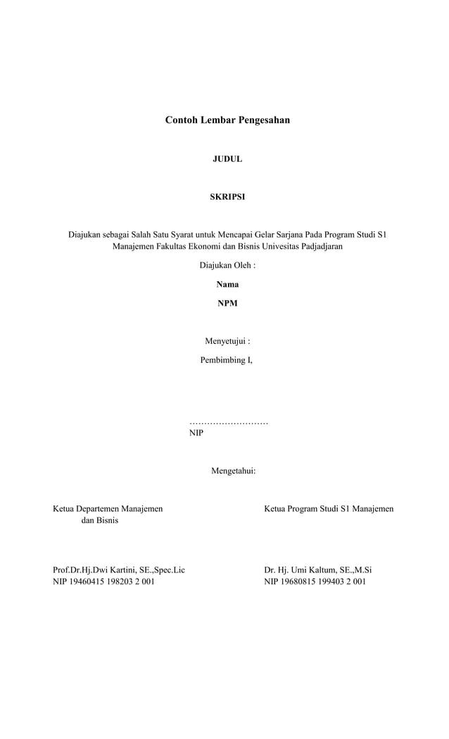 Contoh lembar pengesahan_dan_cover_skripsi | DOCX