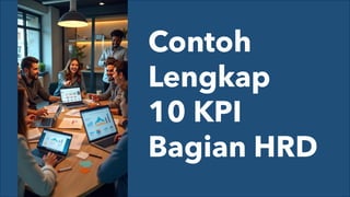 Contoh Lengkap KPI Divisi & Departemen.pdf