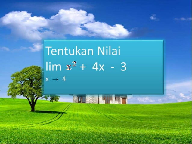 Contoh Limit Fungsi Aljabar | PPTX