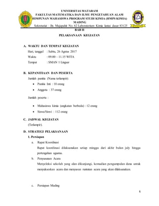 Contoh lpj | PDF