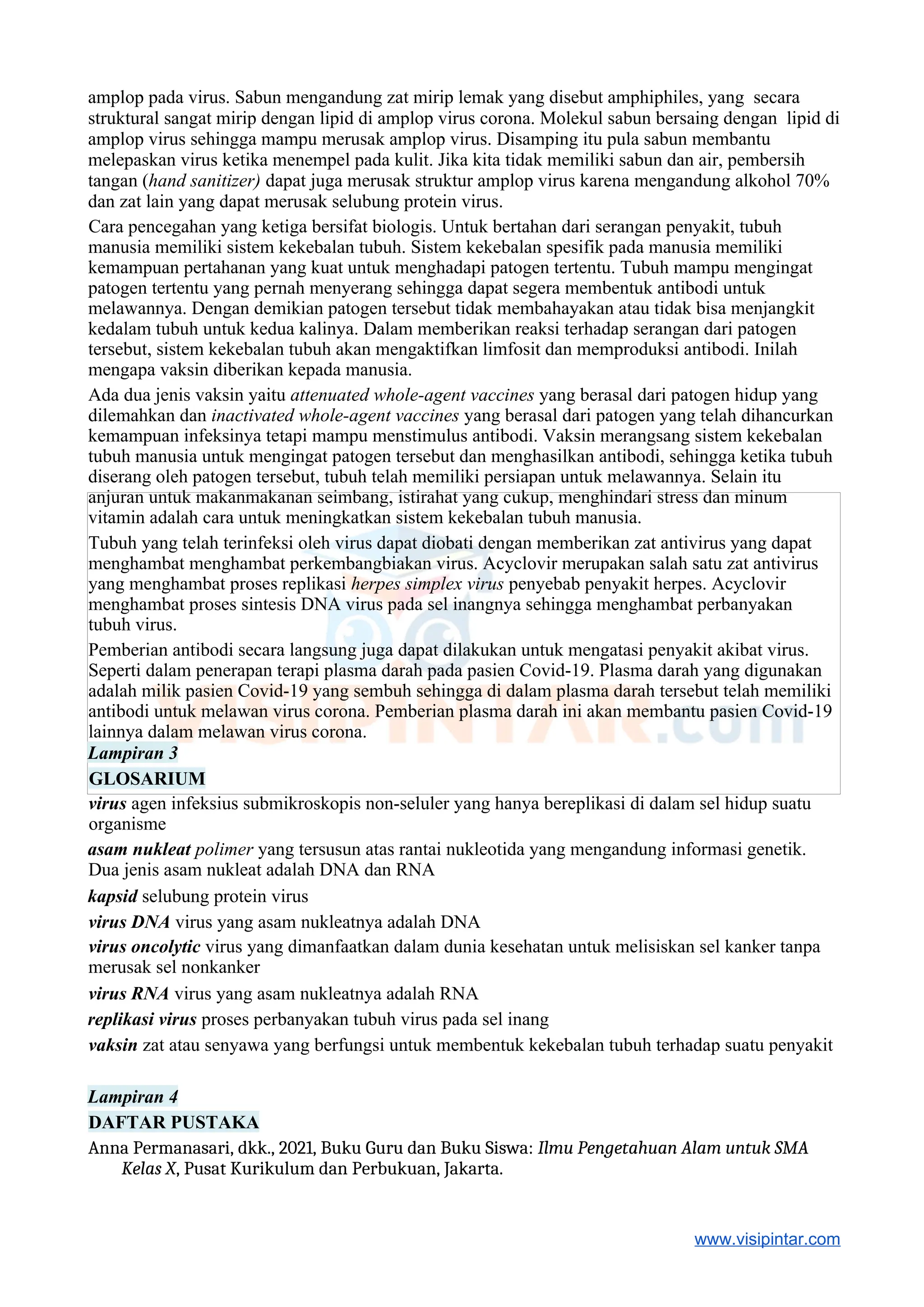 Modul Ajar Biologi SMA Kelas 10 Kurikulum Merdeka | DOCX