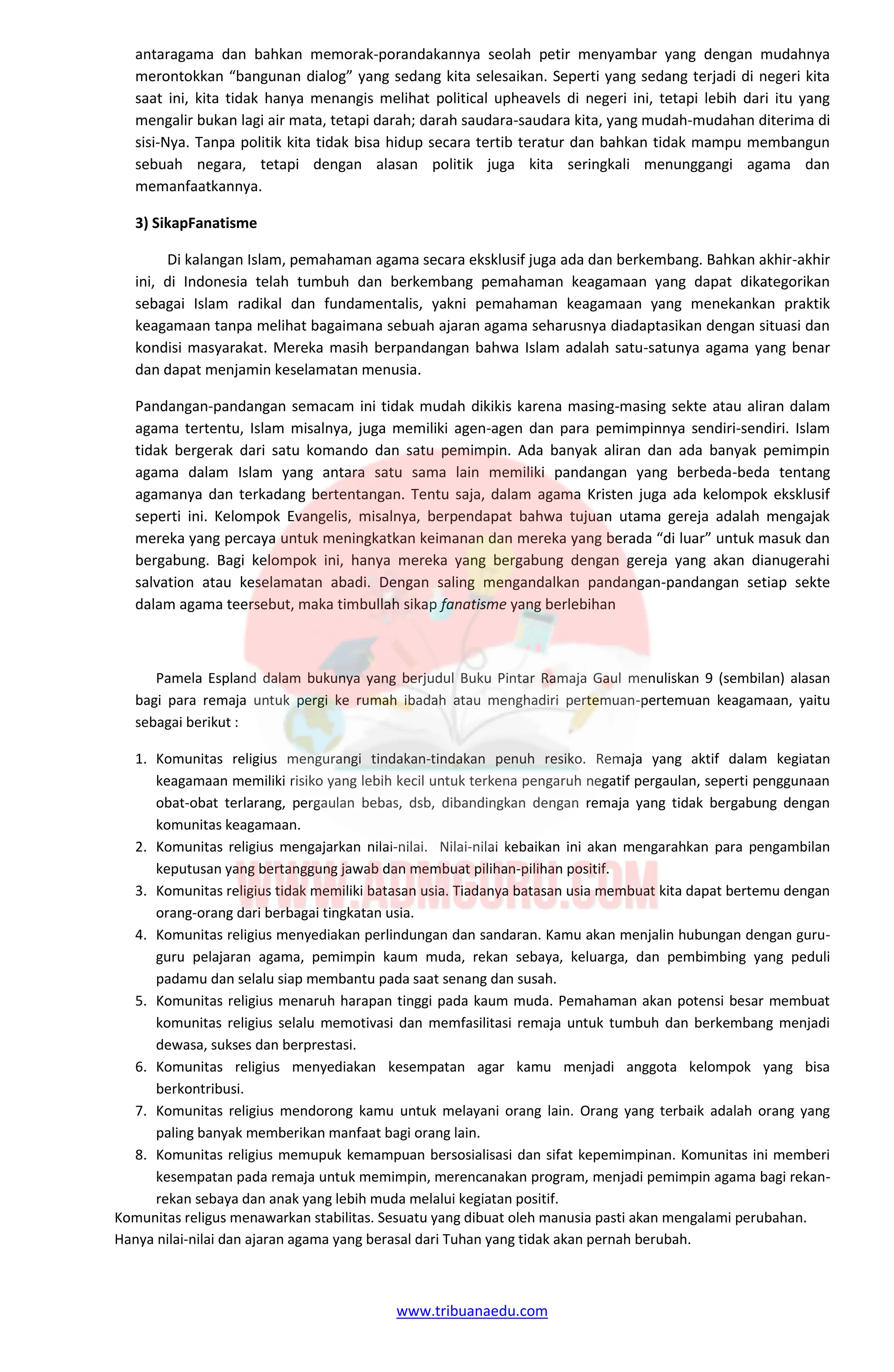 Modul Ajar BK Kelas 9 Kurikulum Merdeka | PDF