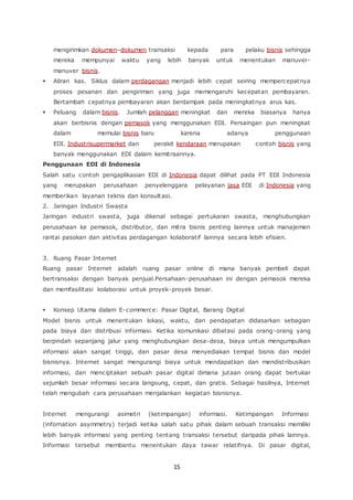 Contoh makalah e commerce pasar digital dan barang digital | DOCX