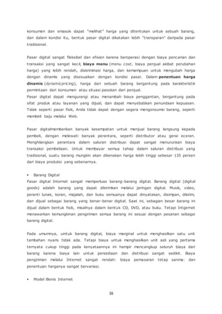 Contoh makalah e commerce pasar digital dan barang digital | DOCX