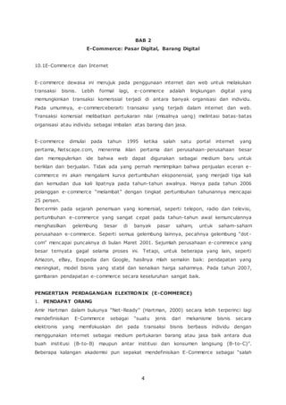 Contoh makalah e commerce pasar digital dan barang digital | DOCX