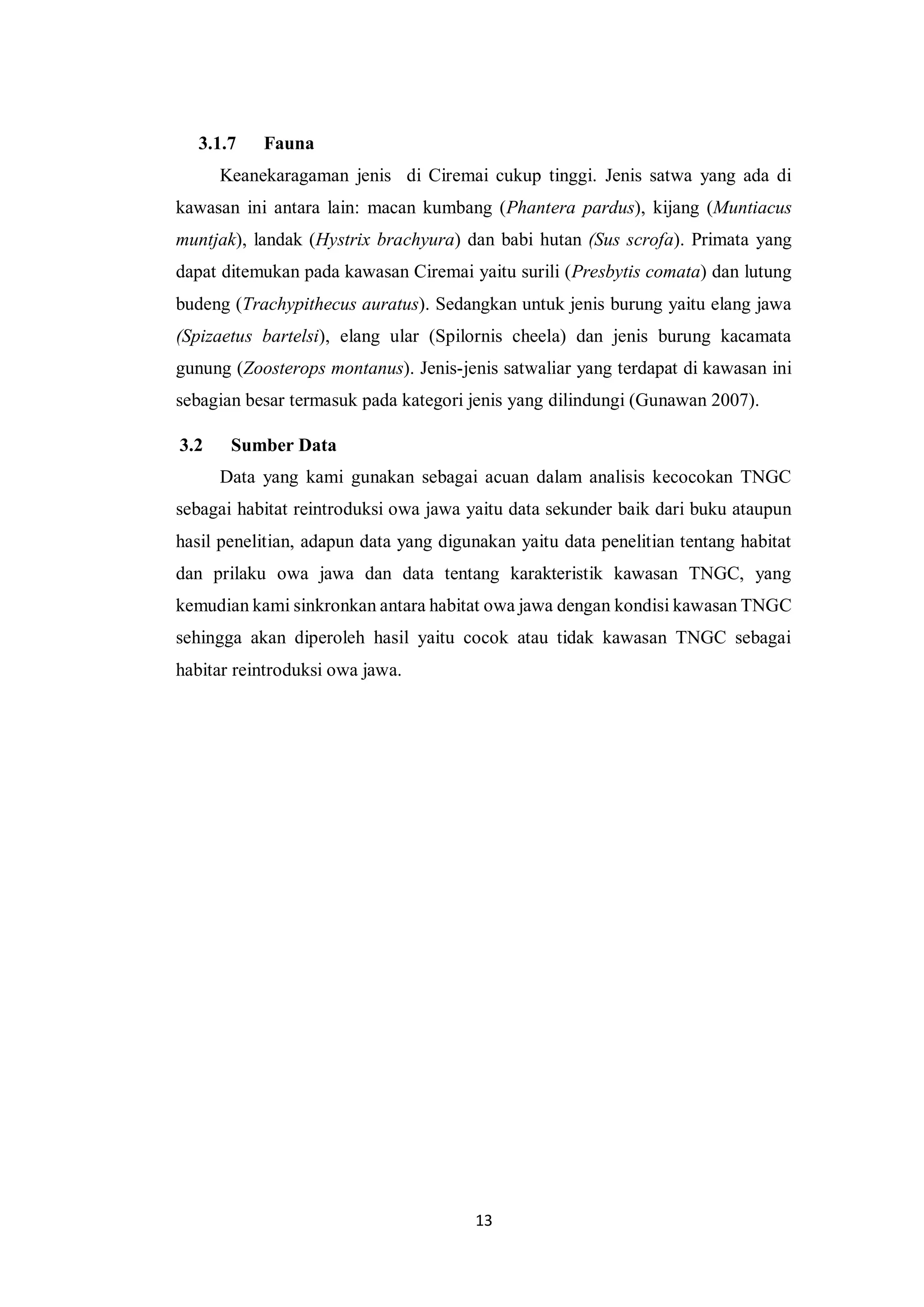 Contoh makalah pengelolaan lansekap | PDF