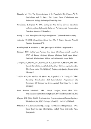 Contoh makalah pengelolaan lansekap | PDF