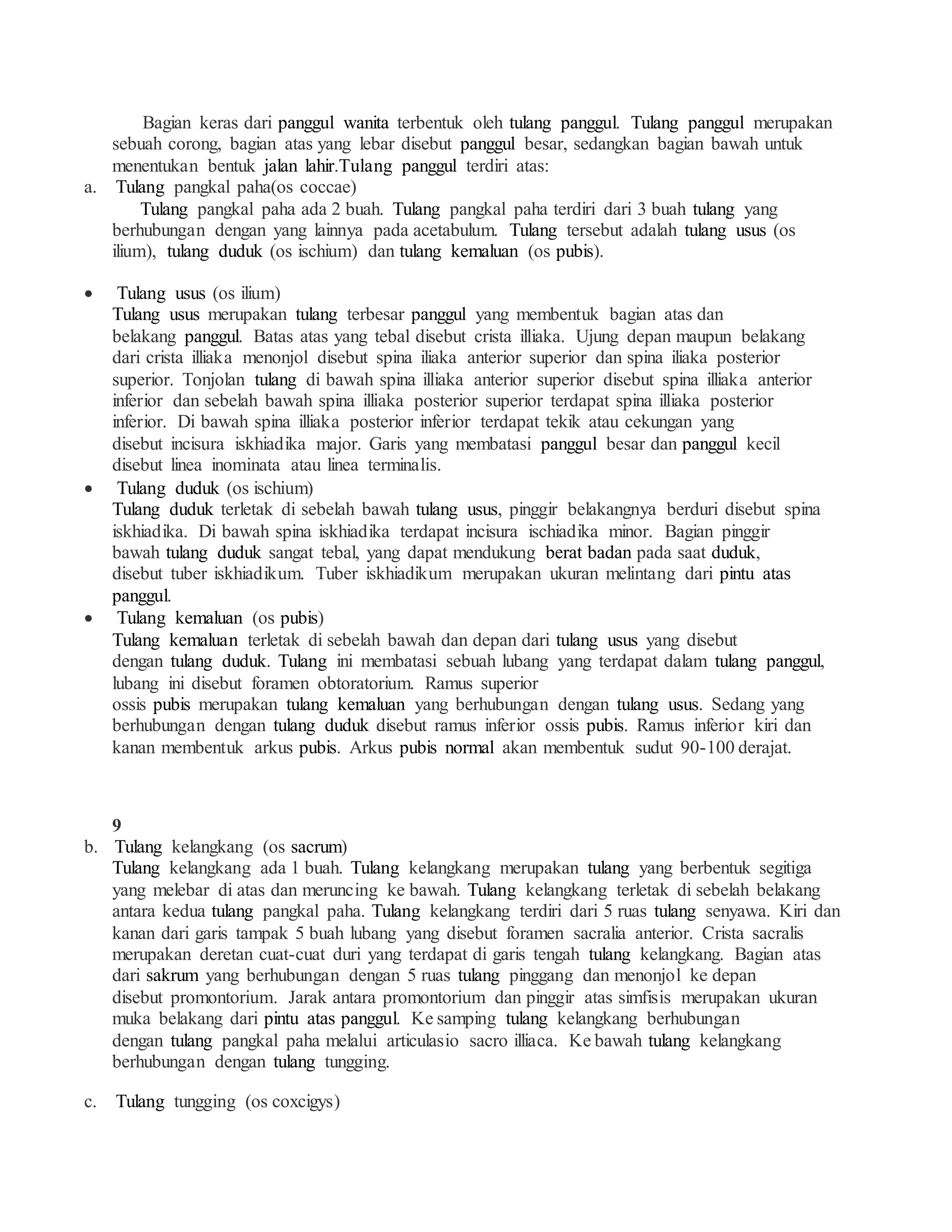 Contoh makalah tulang belakang | DOCX