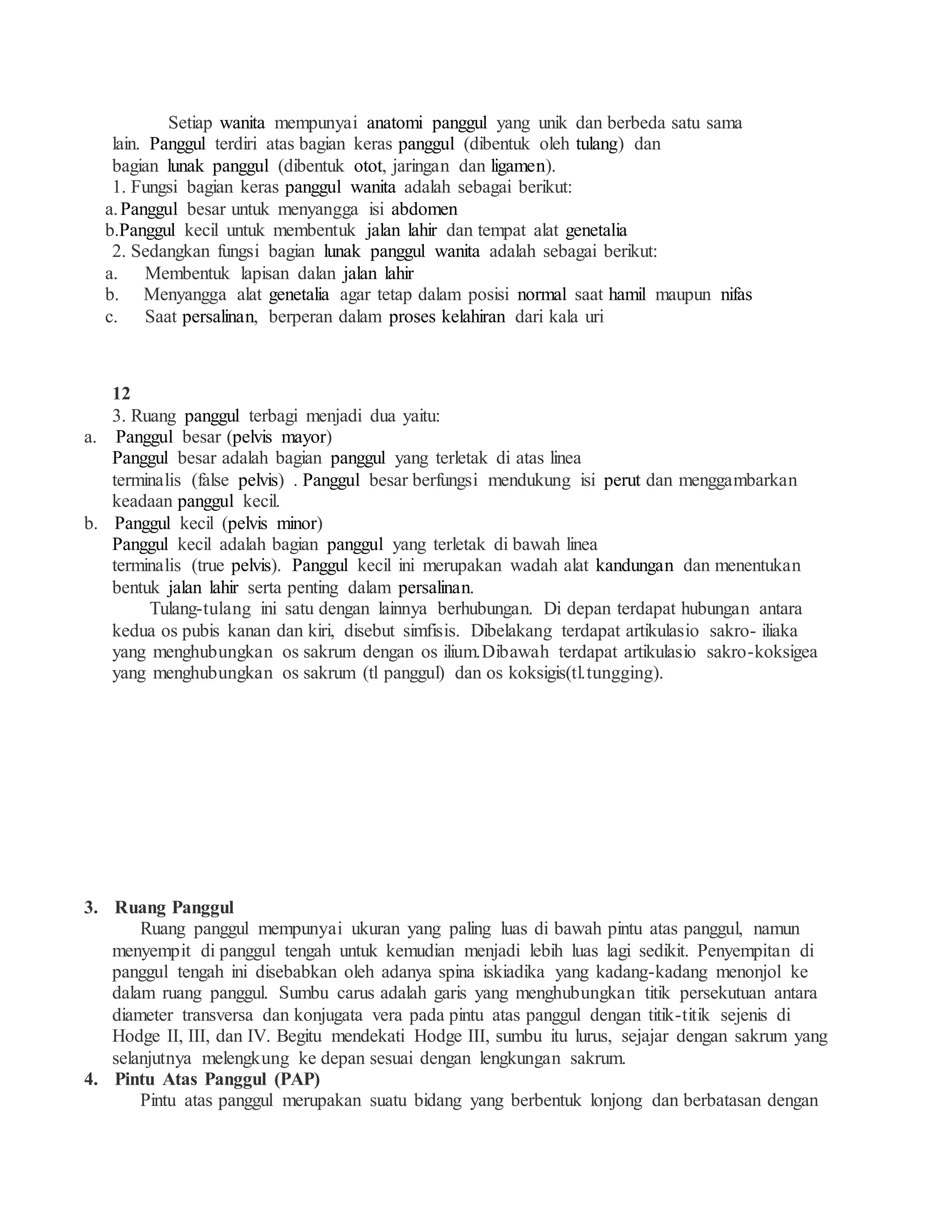 Contoh makalah tulang belakang | DOCX