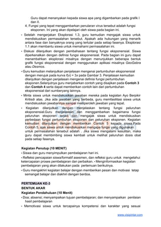 Modul Ajar Matematika Sma Kelas 10 Kurikulum Merdeka Pdf