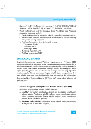 Contoh Manajemen Sekolah | PDF