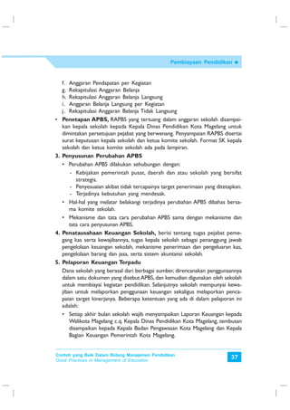 Contoh Manajemen Sekolah | PDF