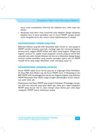 Contoh Manajemen Sekolah | PDF