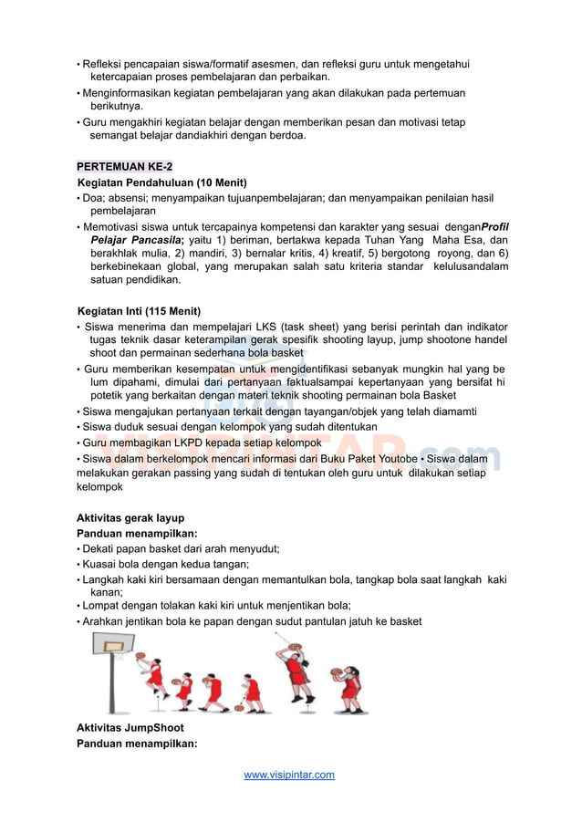 Modul Ajar PJOK SMA Kelas 10 Kurikulum Merdeka | PDF