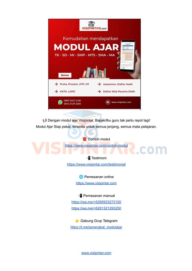 Modul Ajar PKWU Kerajinan SMA Kelas 10 Kurikulum Merdeka | PDF