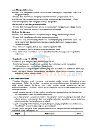 Modul Ajar Sejarah SMA Kelas 10 Kurikulum Merdeka | PDF