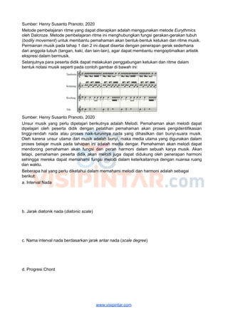 Modul Ajar Seni Musik SMA Kelas 10 Kurikulum Merdeka | PDF