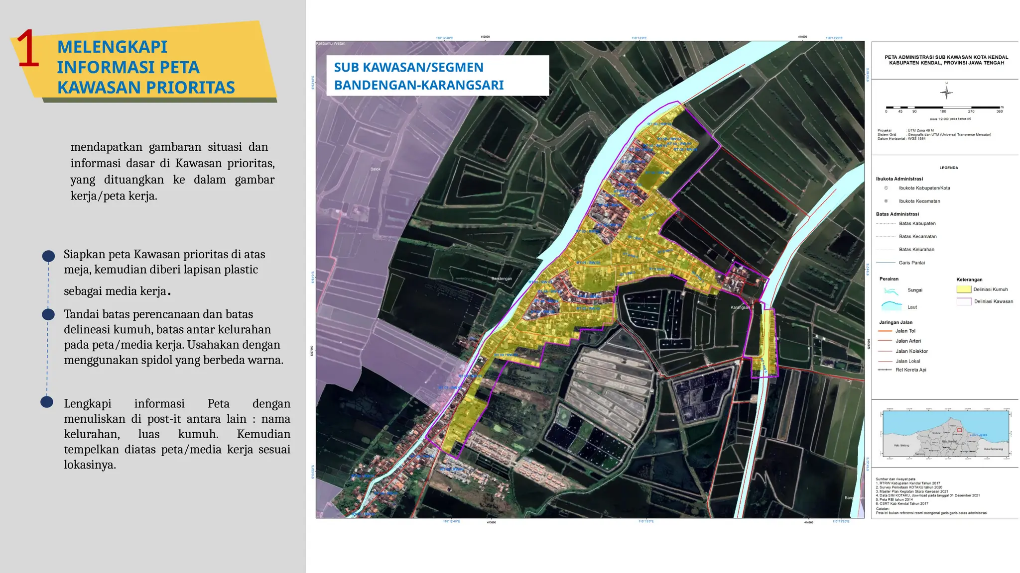 Contoh MastePlan Kendal_Template Masterplan Kawasan Prioritas_Excercise TOT.pptx