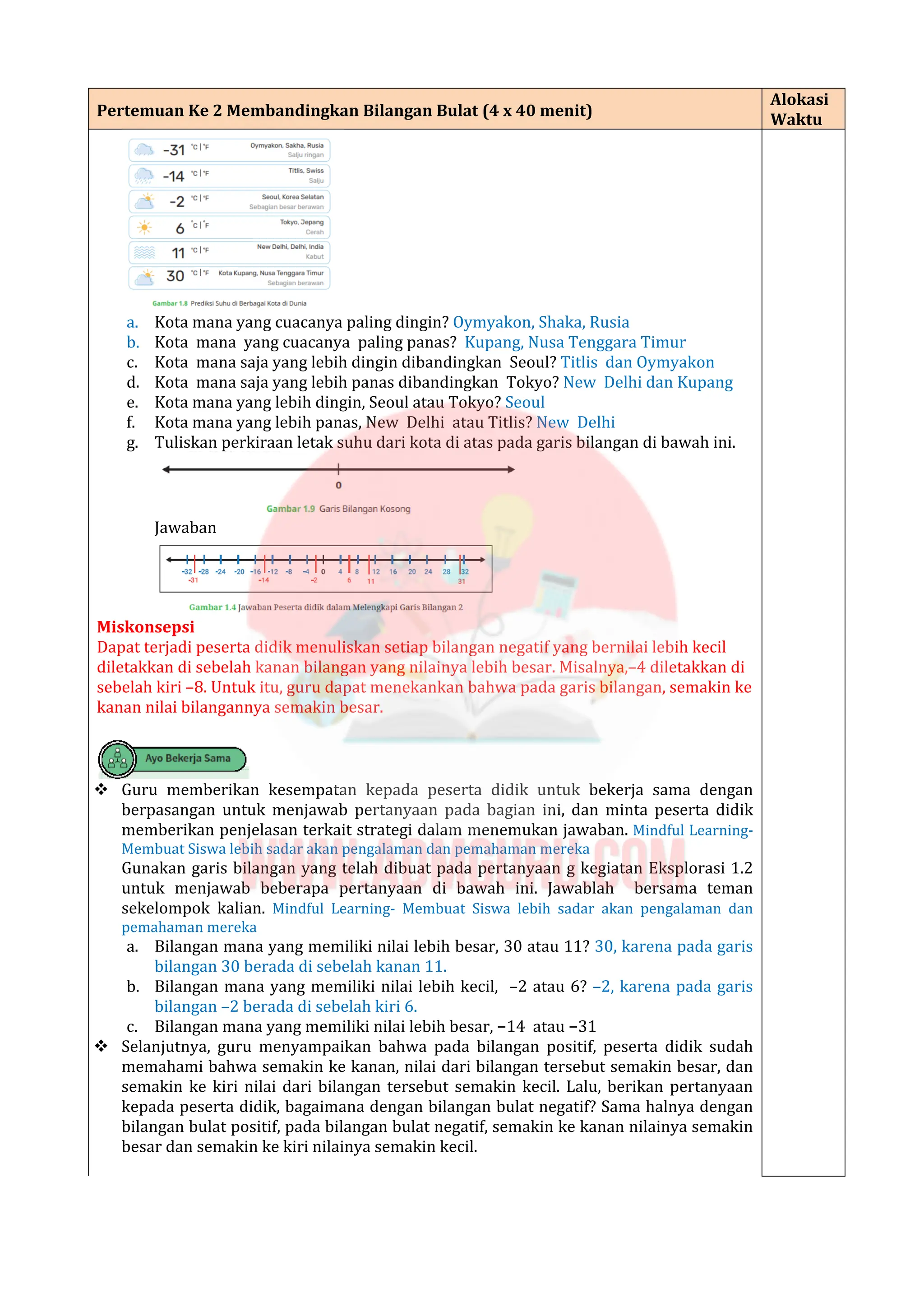Modul Ajar Matematika Kelas 7 Deep Learning | PDF