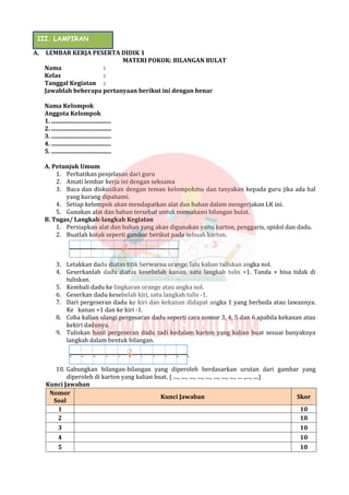 Modul Ajar Matematika Kelas 7 Deep Learning | PDF