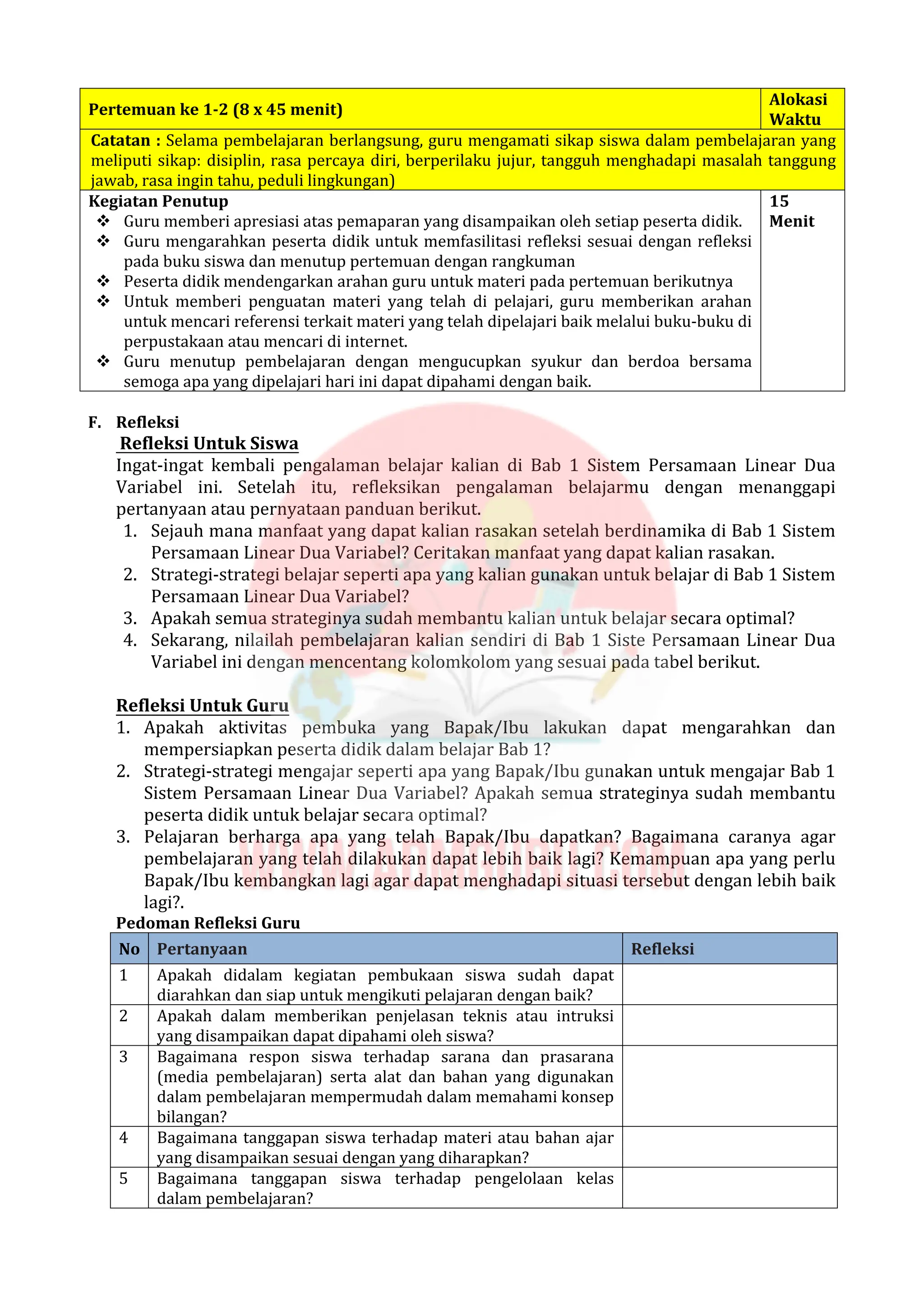 Modul Ajar Matematika Kelas 9 Deep Learning | PDF