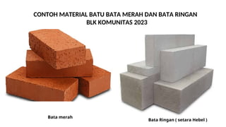 CONTOH MATERIAL BLK KOMUNITAS 2023 MoU.ppt