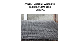 CONTOH MATERIAL BLK KOMUNITAS 2023 MoU.ppt