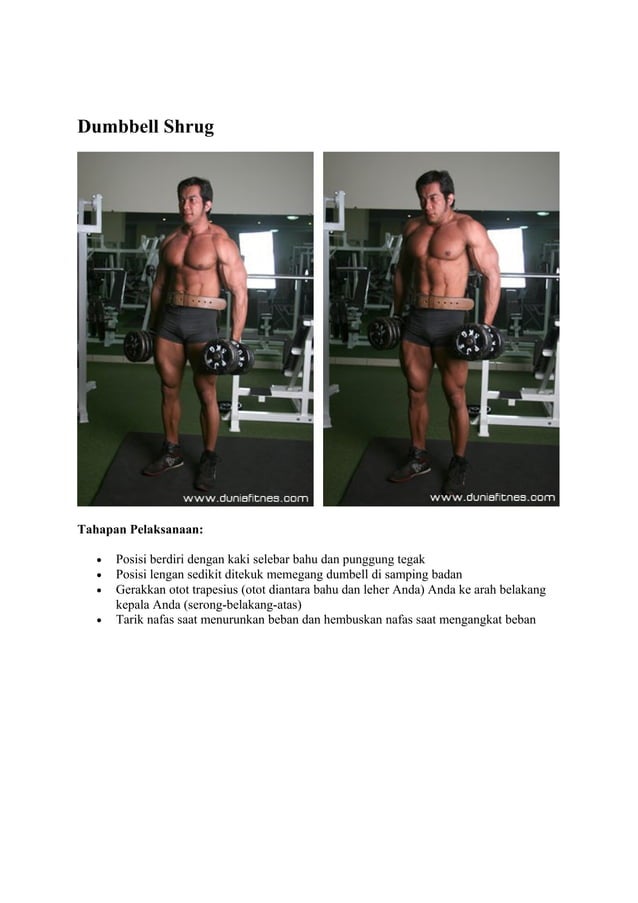 Contoh melatih otot | PDF