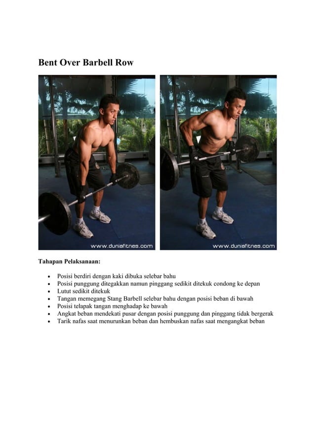 Contoh melatih otot | PDF