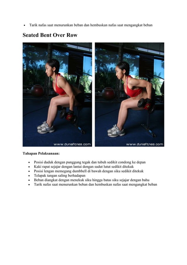 Contoh melatih otot | PDF