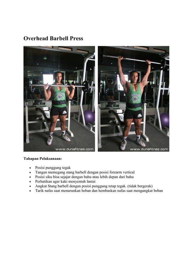 Contoh melatih otot | PDF