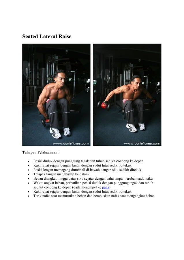 Contoh melatih otot | PDF