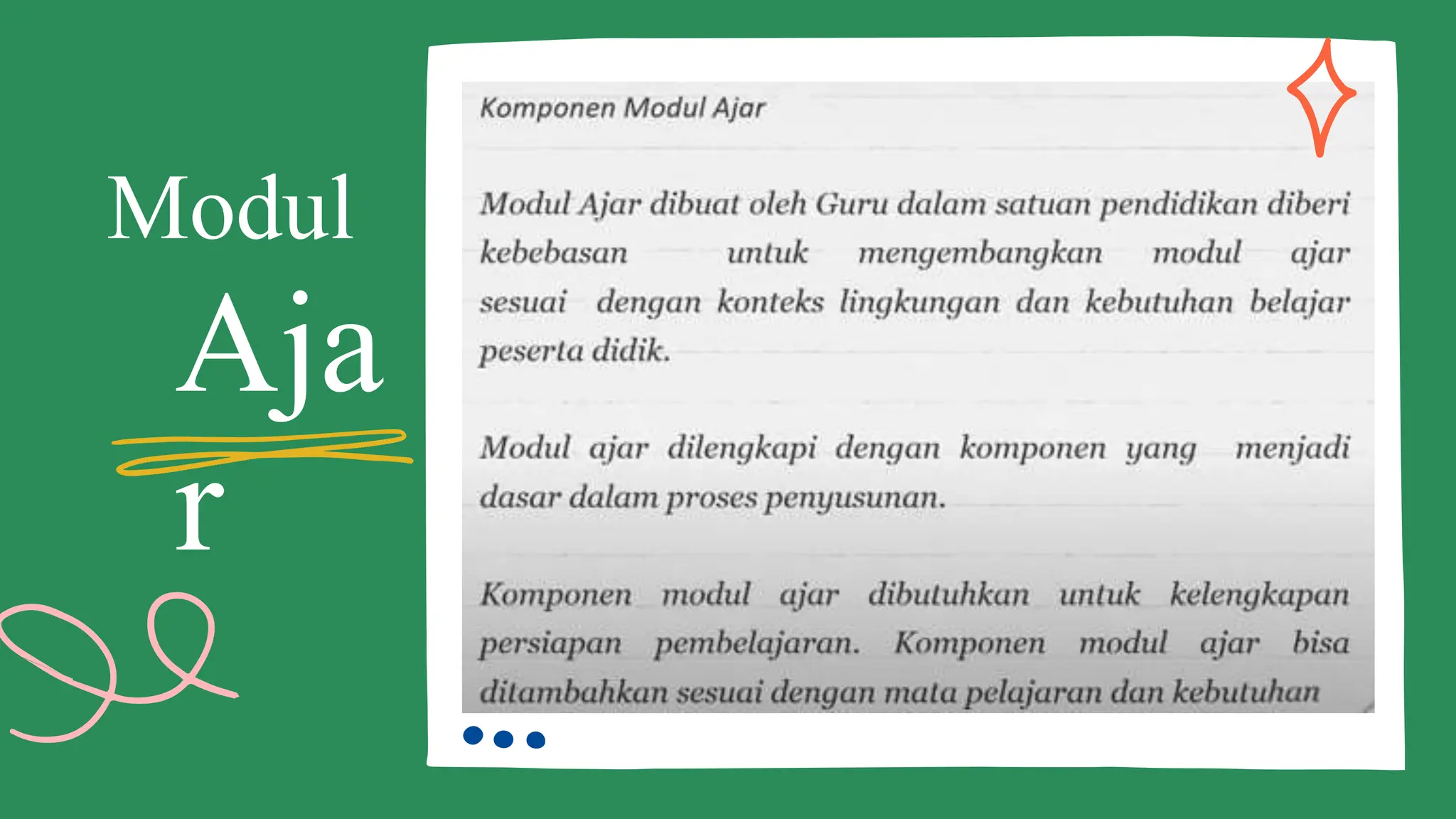 CONTOH MEMBUAT Modul Ajar kurikulum merdeka.pptx