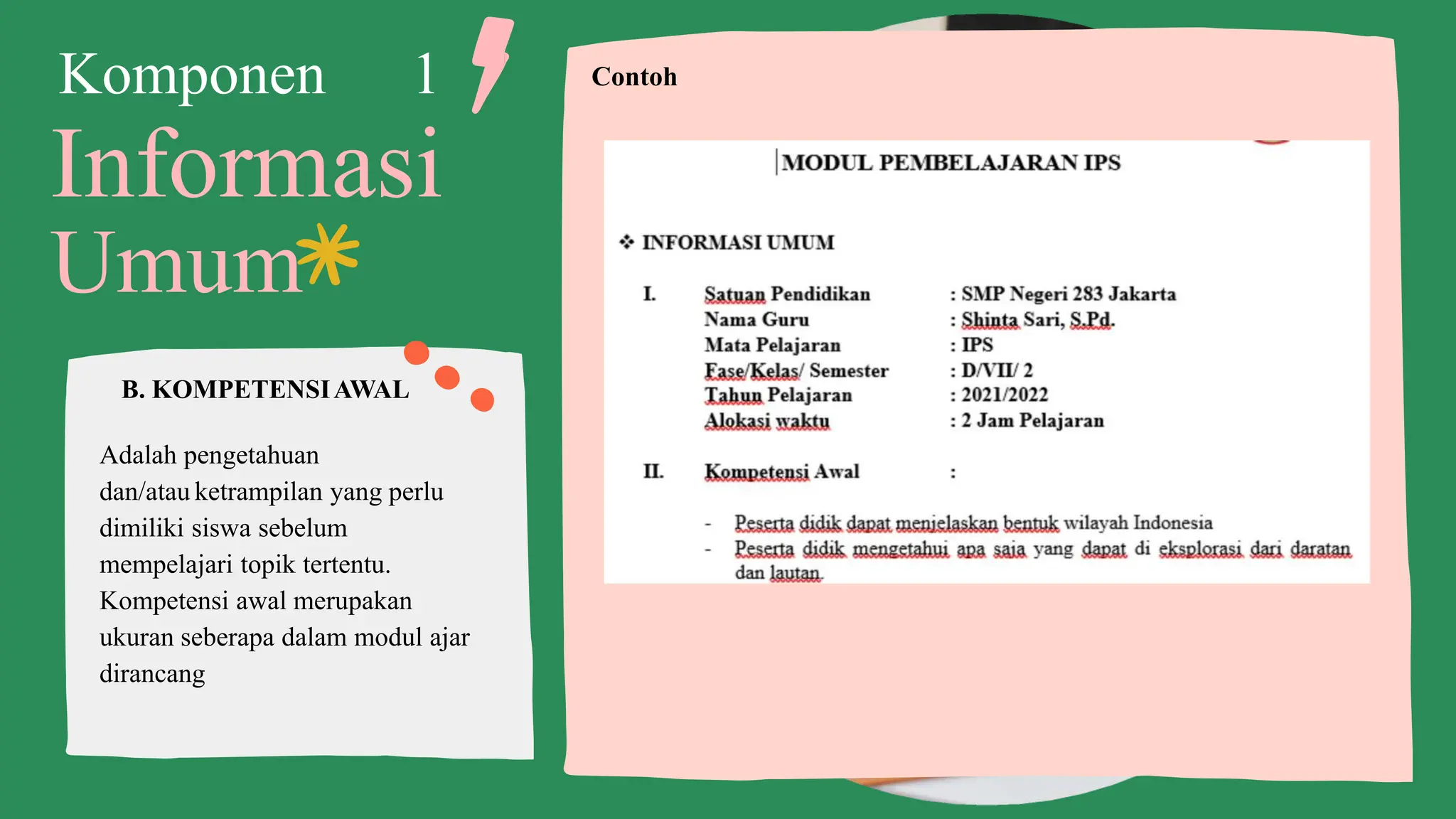 CONTOH MEMBUAT Modul Ajar kurikulum merdeka.pptx