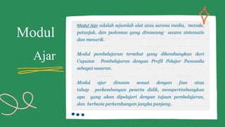 CONTOH MEMBUAT Modul Ajar kurikulum merdeka.pptx