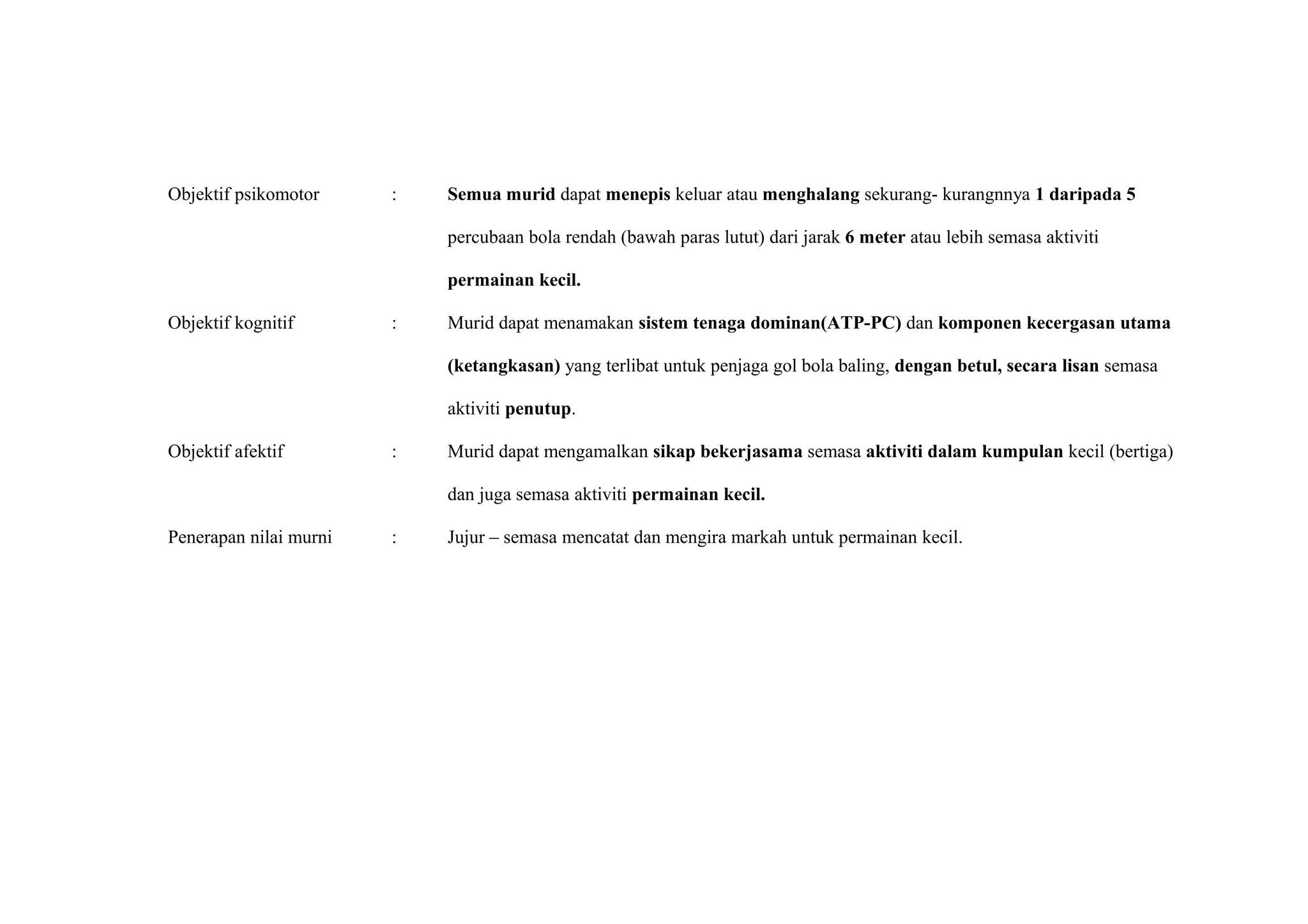 Contoh membuat rancangan pengajaran harian(rph) bola baling | DOC