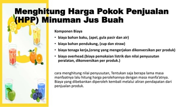 Contoh menghitung hpp | PPTX