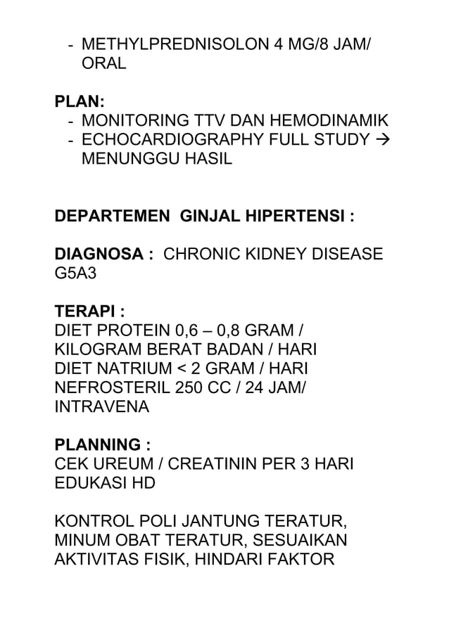 CONTOH MENGISI RESUME MEDIS PULANG.docx | Heart and Cardiovascular ...