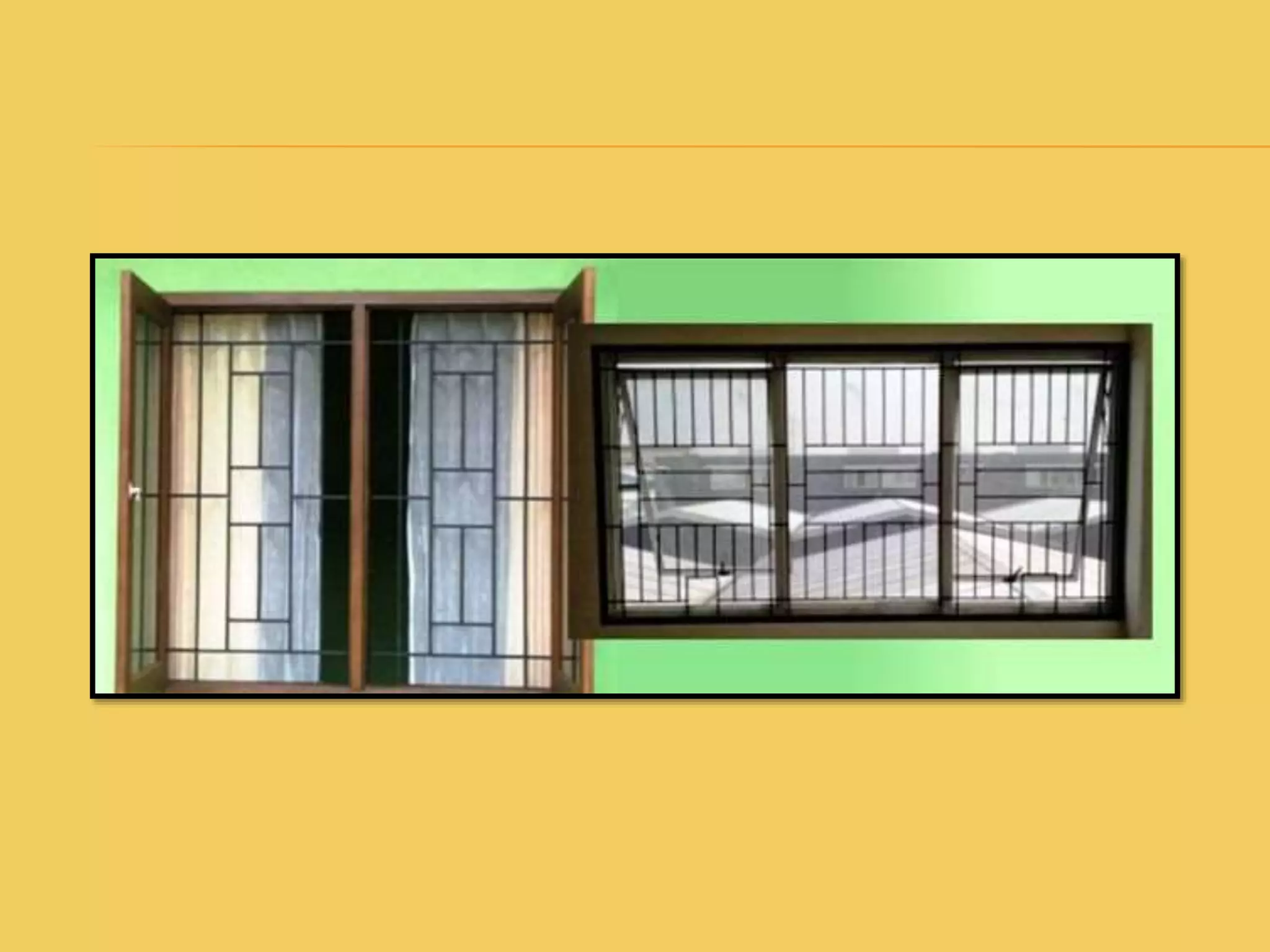 Contoh Model Jendela Teralis Besi Tempa | PPTX