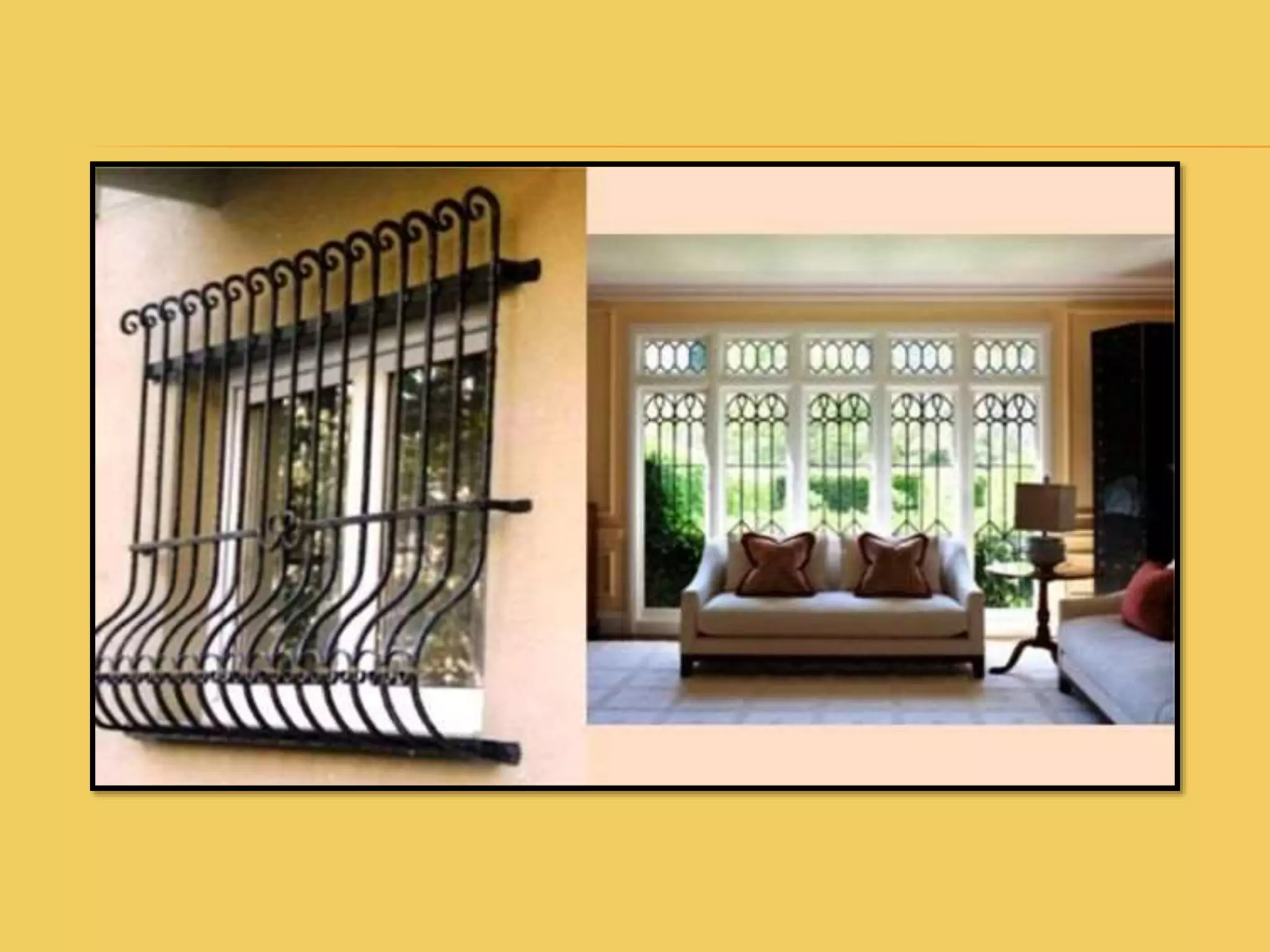 Contoh Model Jendela Teralis Besi Tempa | PPTX