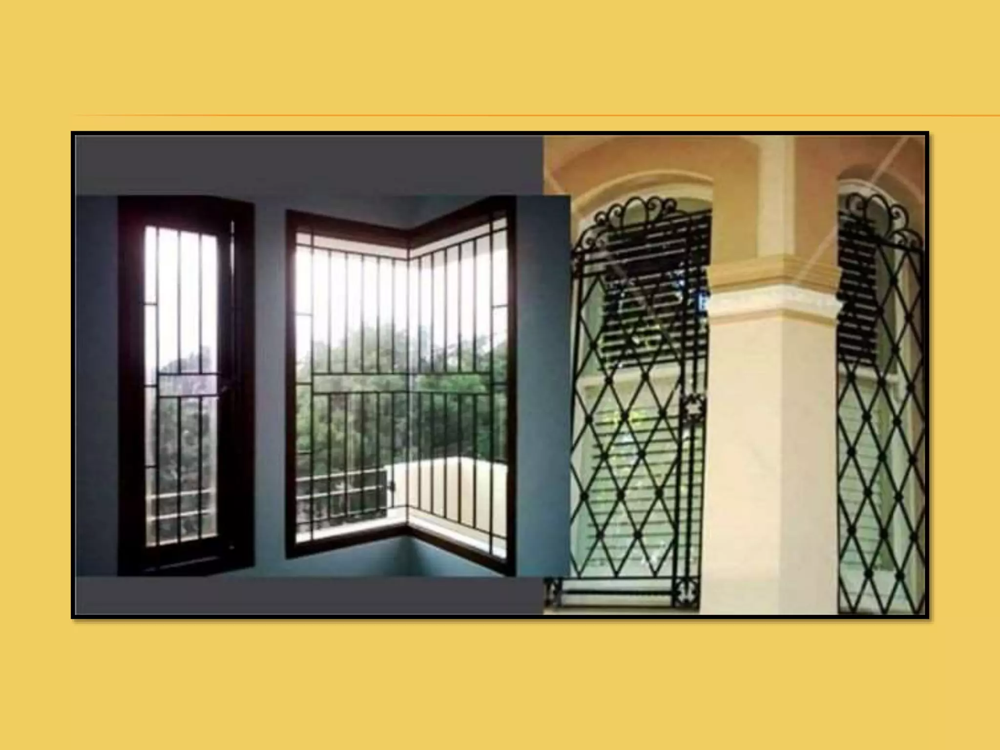 Contoh Model Jendela Teralis Besi Tempa | PPTX