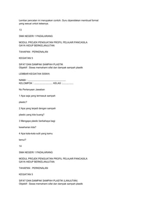 CONTOH MODUL P5 MENGOLAH SAMPAH.docx