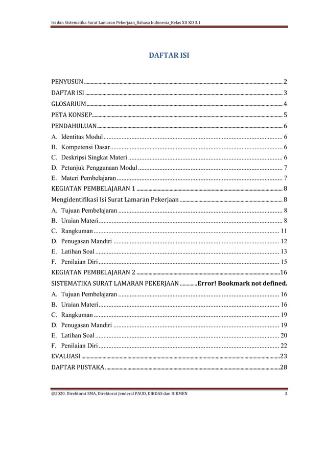 Contoh modul xii bahasa indonesia kd 3.1_final (1) | PDF